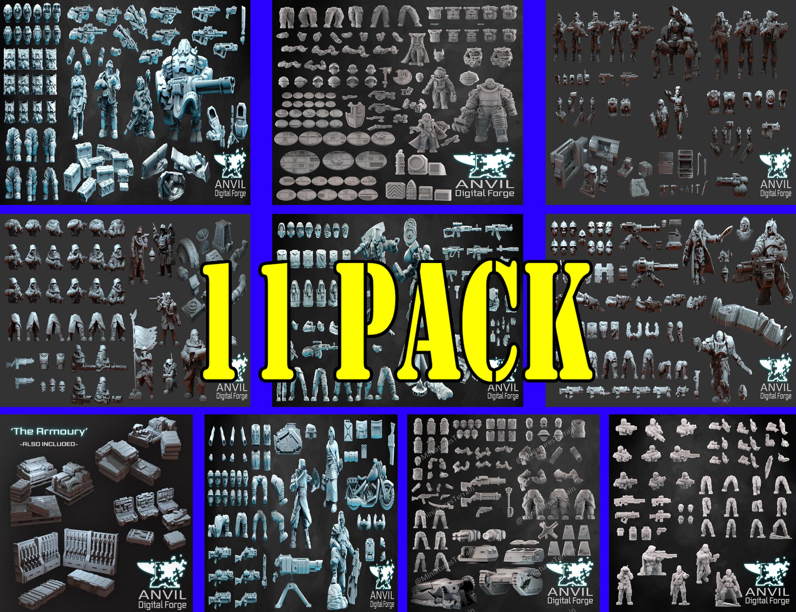 7- Stl Pack - Etsy