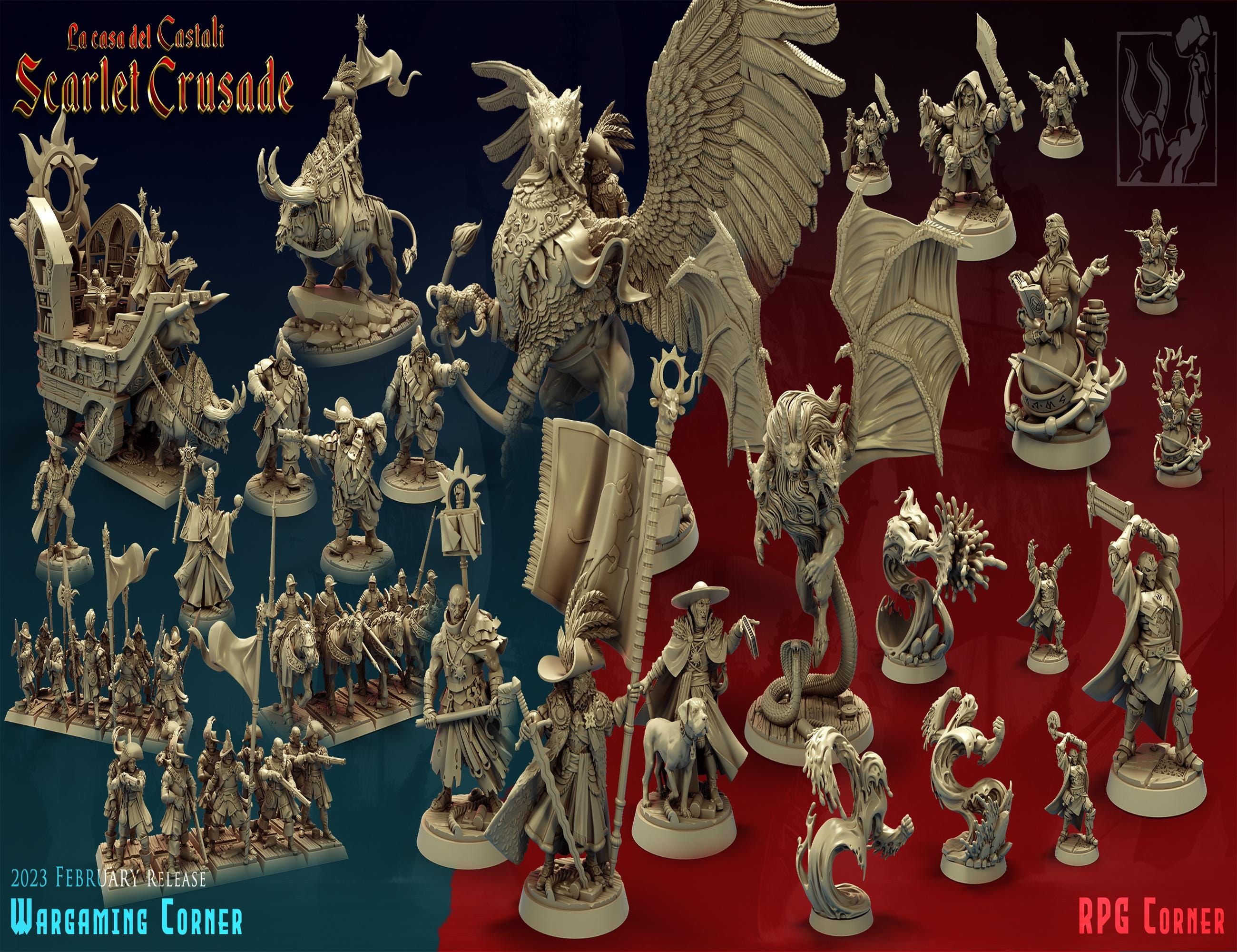 Titan Forge Stl Pack | Scarlet Crusade 2023 Stl Pack | Rpg Stl | Dnd ...