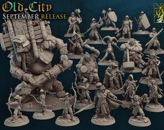 Titan Forge Stl Pack | Badland Orcs 2022 Stl Pack | Rpg Stl | Dnd Stl ...