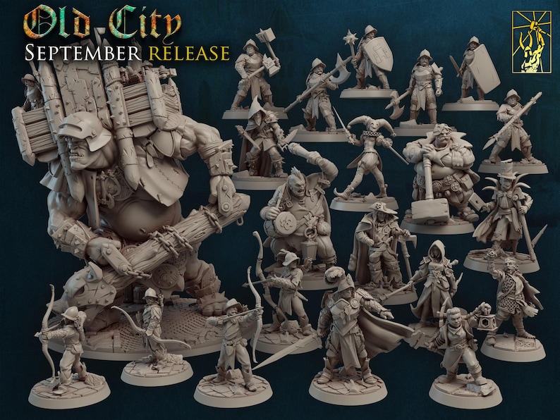 Titan Forge Stl Pack | OLD CITY September 2021 Stl Pack | Rpg Stl | Dnd ...