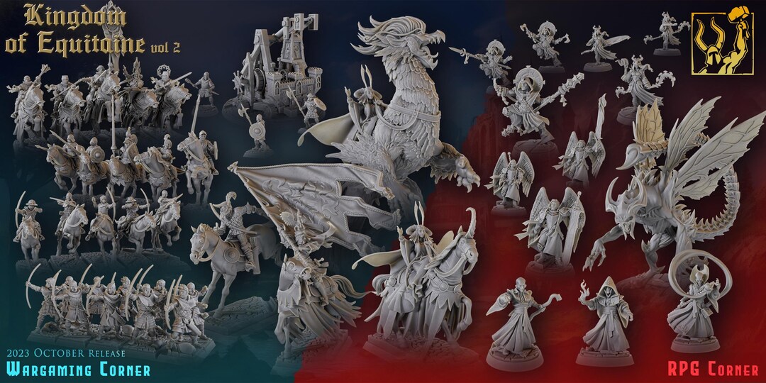 Titan Forge Stl Pack | Kingdom of Equitaine 2023 Stl Pack | Rpg Stl ...