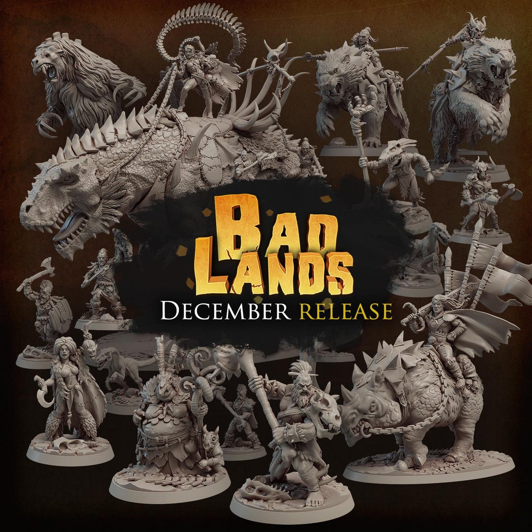 Titan Forge Stl Pack | BADLANDS December 2021 Stl Pack | Rpg Stl | Dnd ...