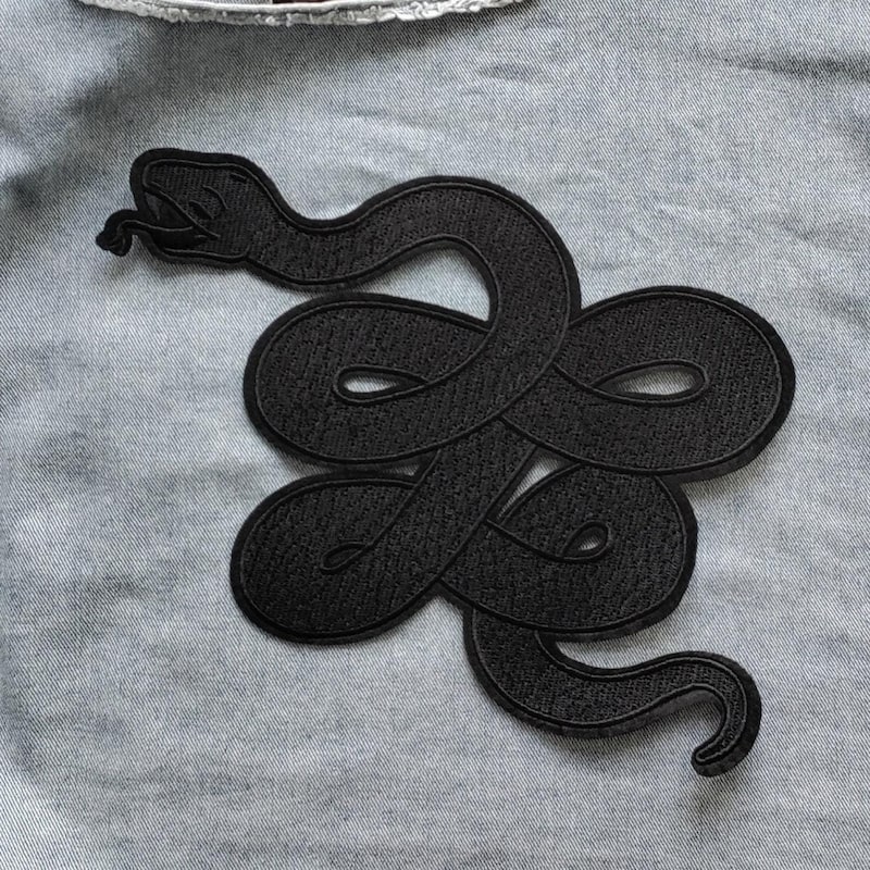 Black Mamba Patch - Etsy
