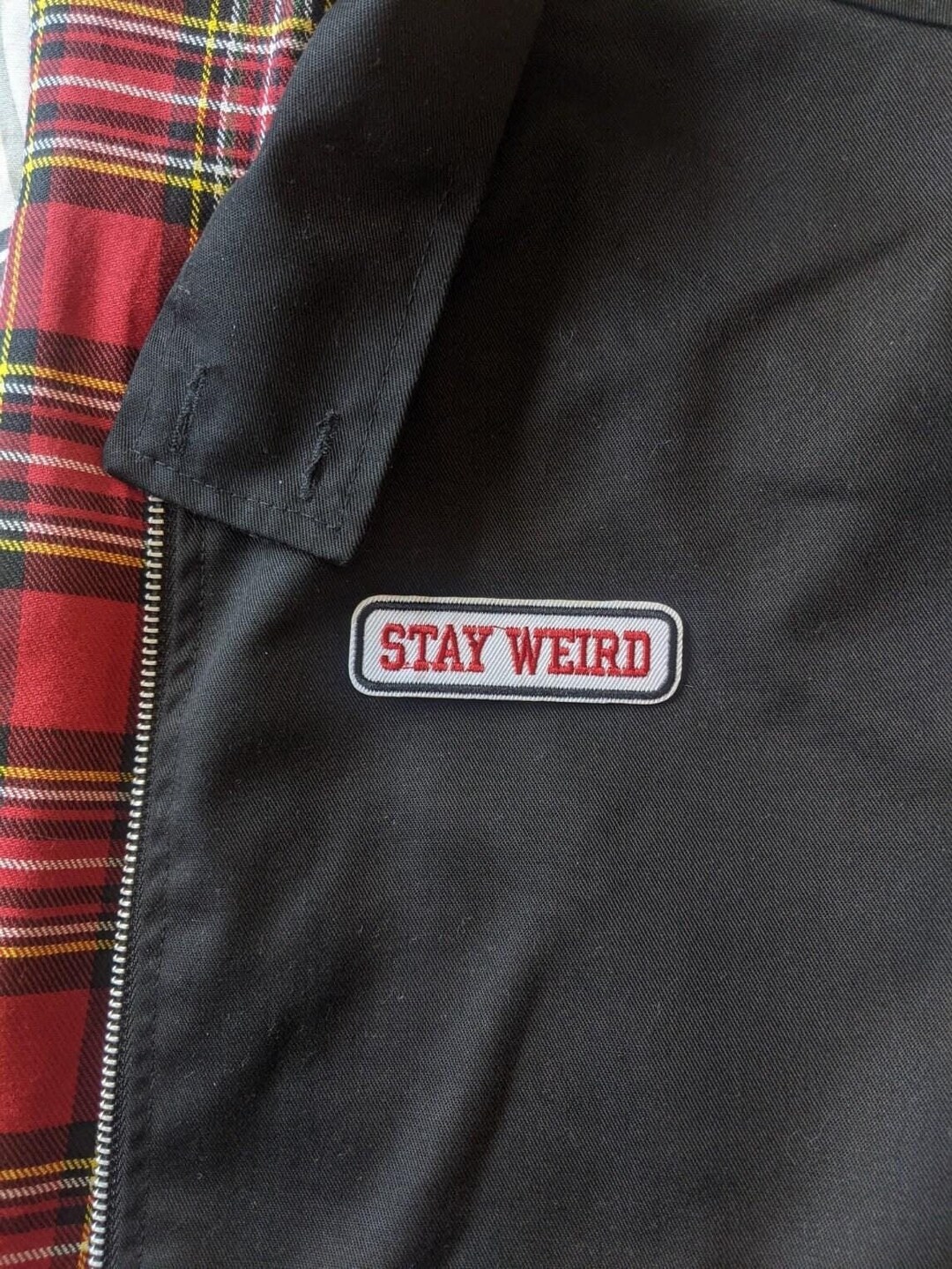 Be You // Stay Weird and Wonderful Applique Iron Sew on Patch Craft ...