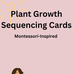 Montessori-inspired Plant Growth Sequencing Cards - Etsy