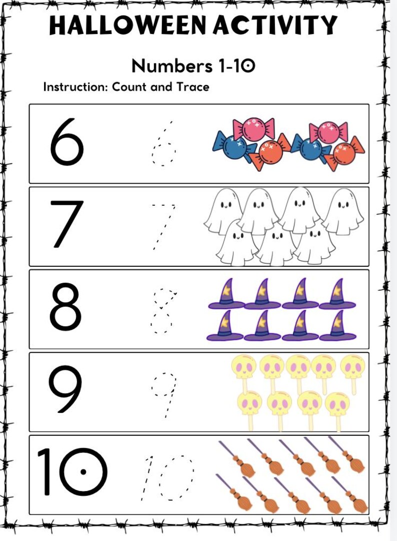 Halloween Toddler Preschool Activity Journal - Etsy