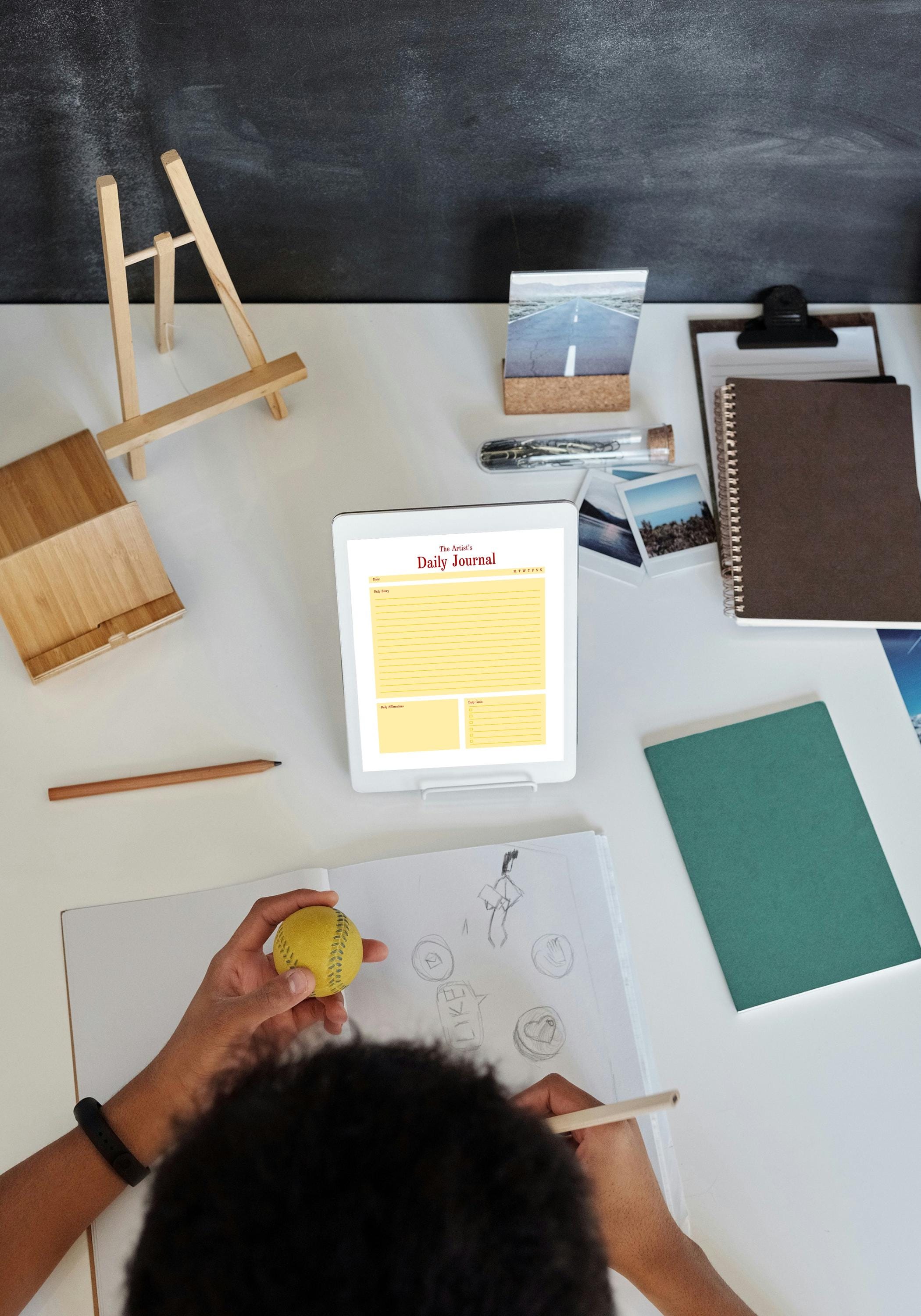 Digital Artist Bundle | Downloadable Printable PDF Templates for Art ...
