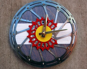 Brake Rotor Clock - Etsy