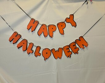 Happy Halloween Banner - Etsy