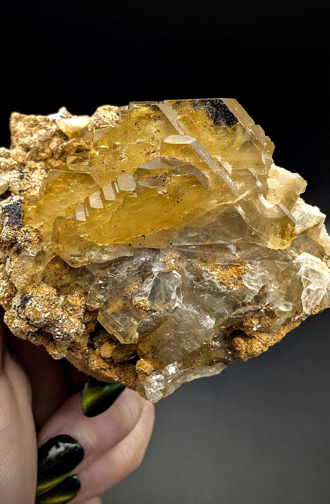 Gemmy Golden Yellow Barite Crystals From Peru - Etsy