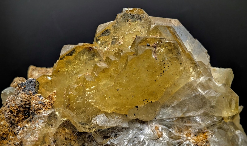 Gemmy Golden Yellow Barite Crystals From Peru - Etsy