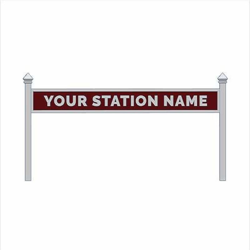 Oo Scale Railway Station - Etsy UK