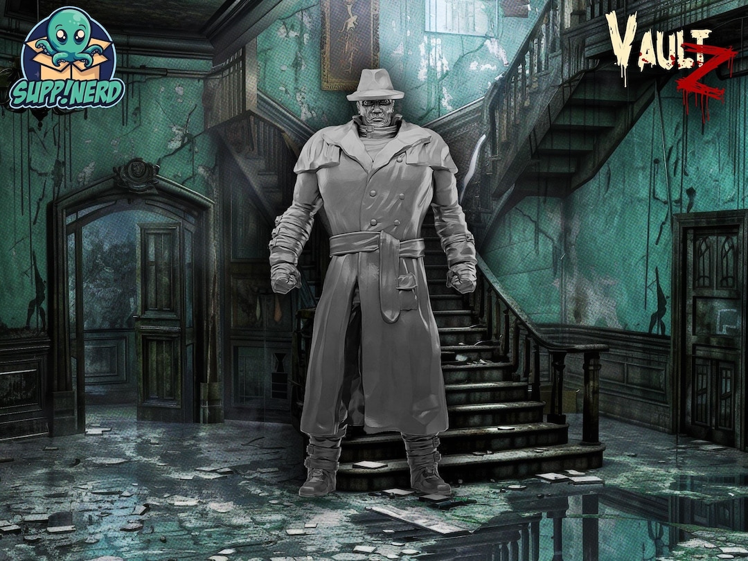 Mr.x Resident Evil 3D Printed Miniature Multiple Scales Available Model ...