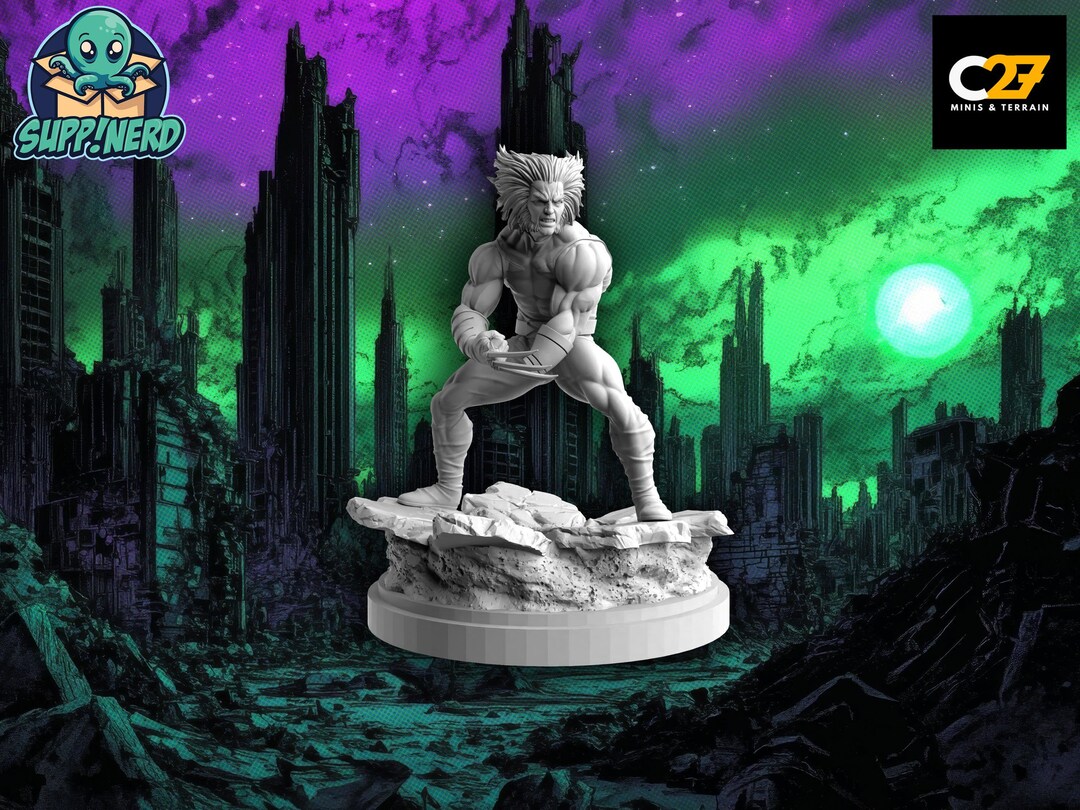 Wolverine age of Apocalypse MCP Crisis Protocol Proxy-alternative 40mm ...