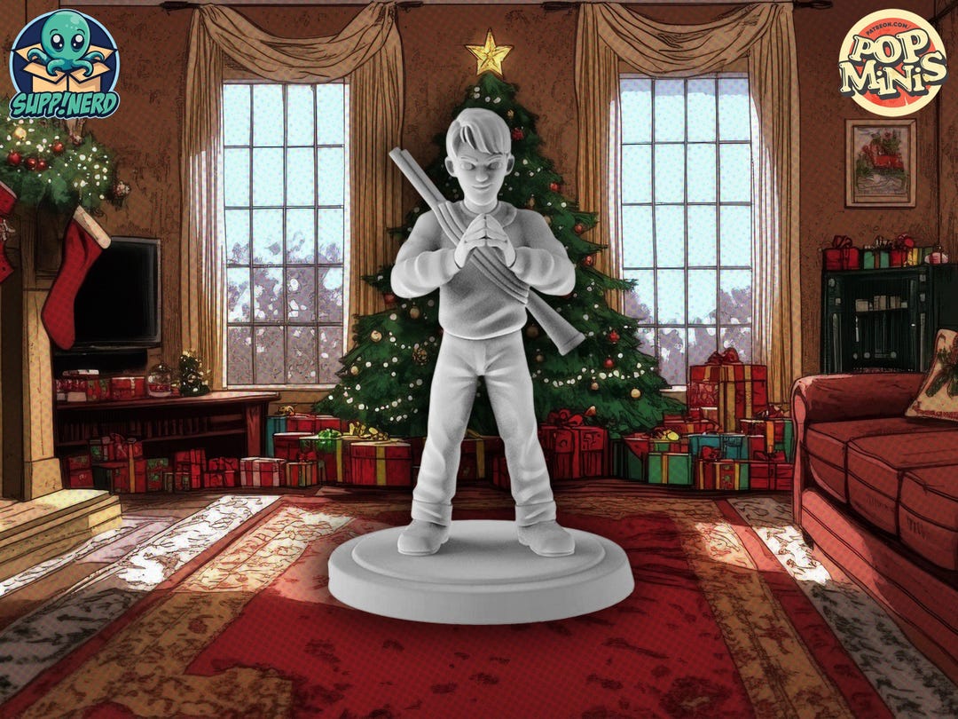 Kevin Home Alone 3D Printed Miniature Multiple Scales Available Model ...