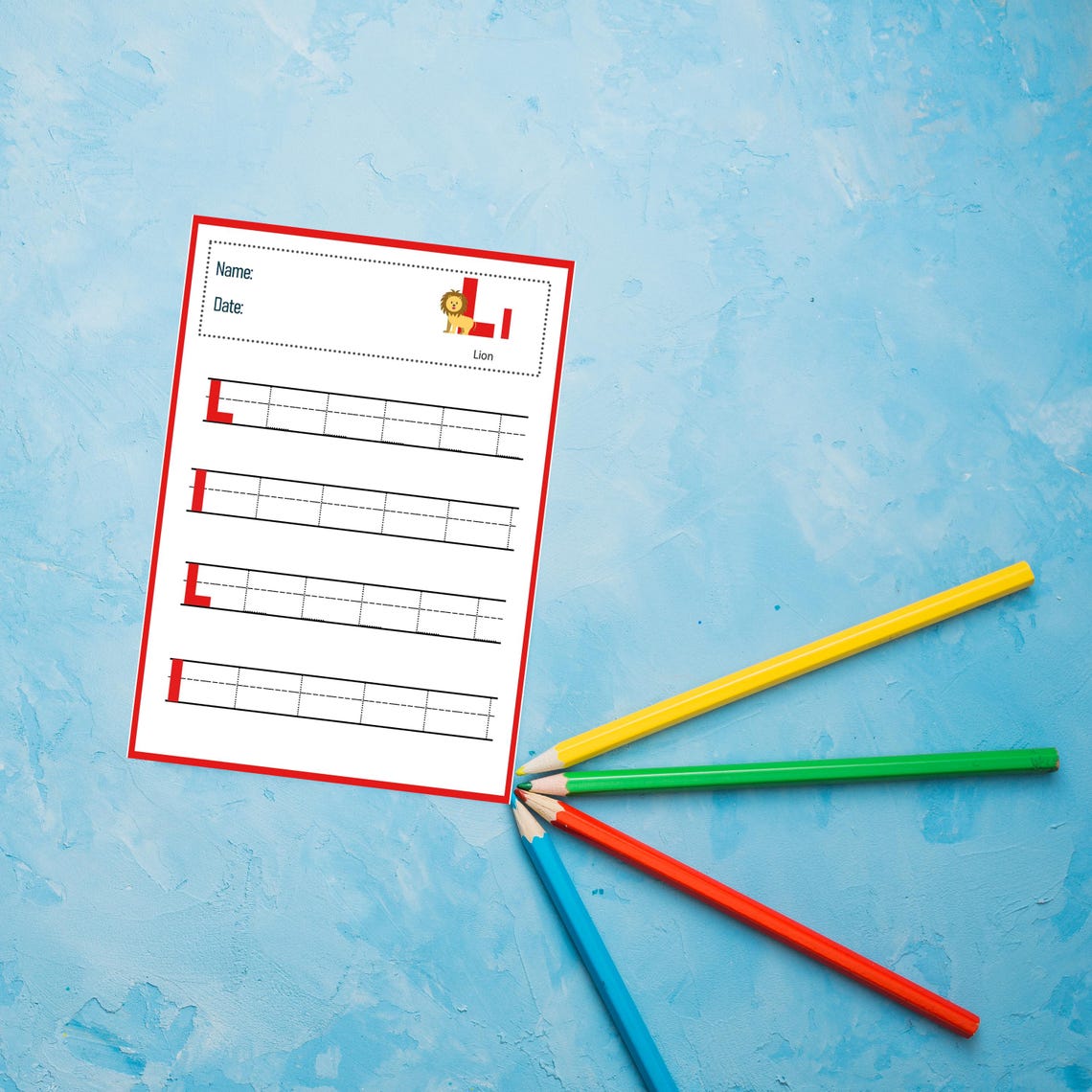 A-Z Alphabet Tracing Worksheet | Handwriting Practice for Kids ...