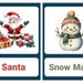 Printable Christmas Flashcards | Easy Print & Edit - Etsy