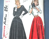 Uncut 1970s Simplicity 2258 Junior Misses' Two-piece Dress - Etsy