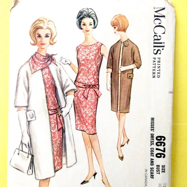 60s Coat Pattern - Etsy