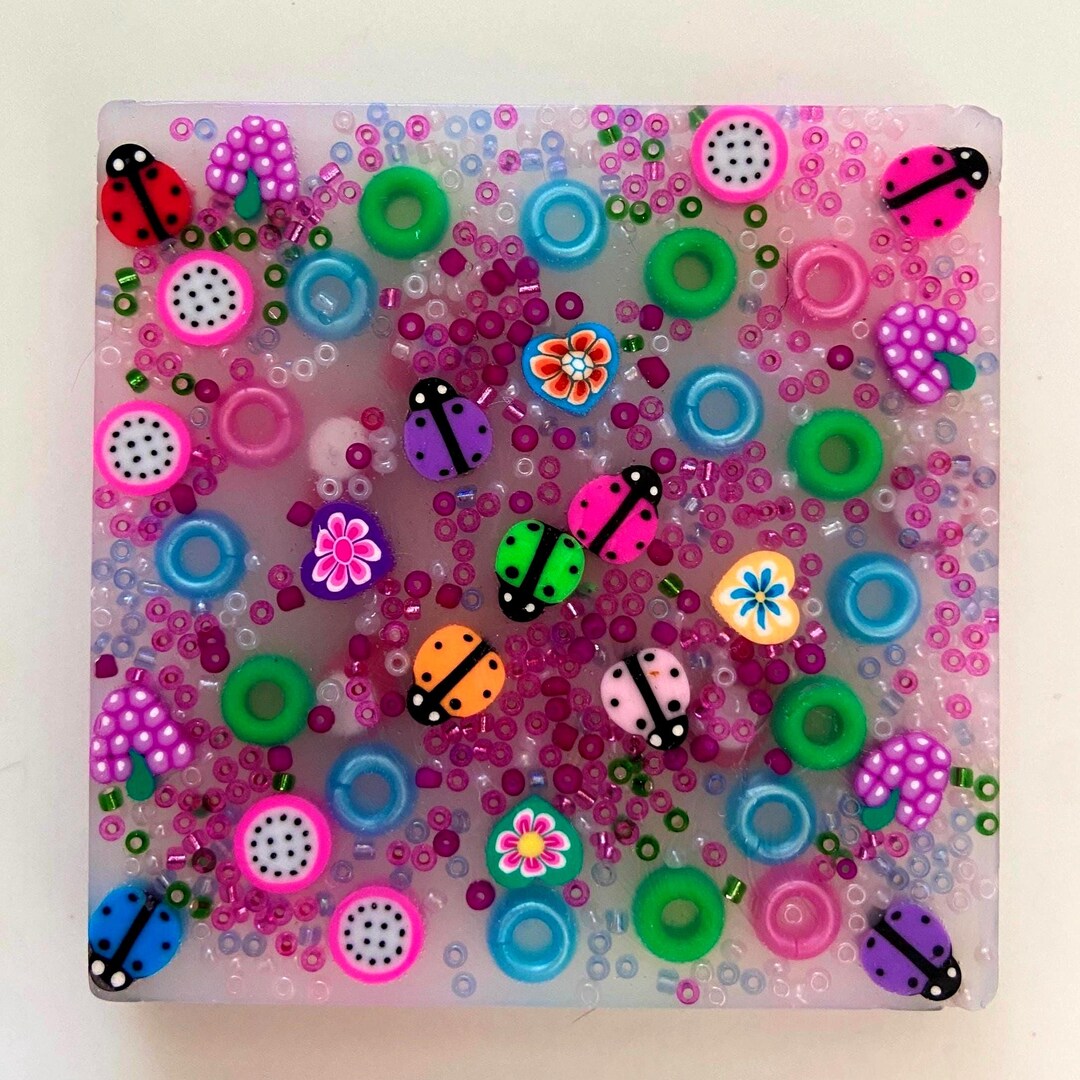 Ladybug Sensory Picky Pad: Fidget Toy for Stress Relief - Etsy
