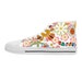 Groovy Retro Peace Sign Canvas Tennis Shoes Converse Inspired - Etsy