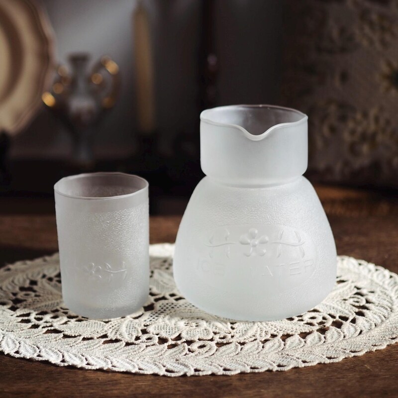 Carafe and Cup Antique - Etsy UK