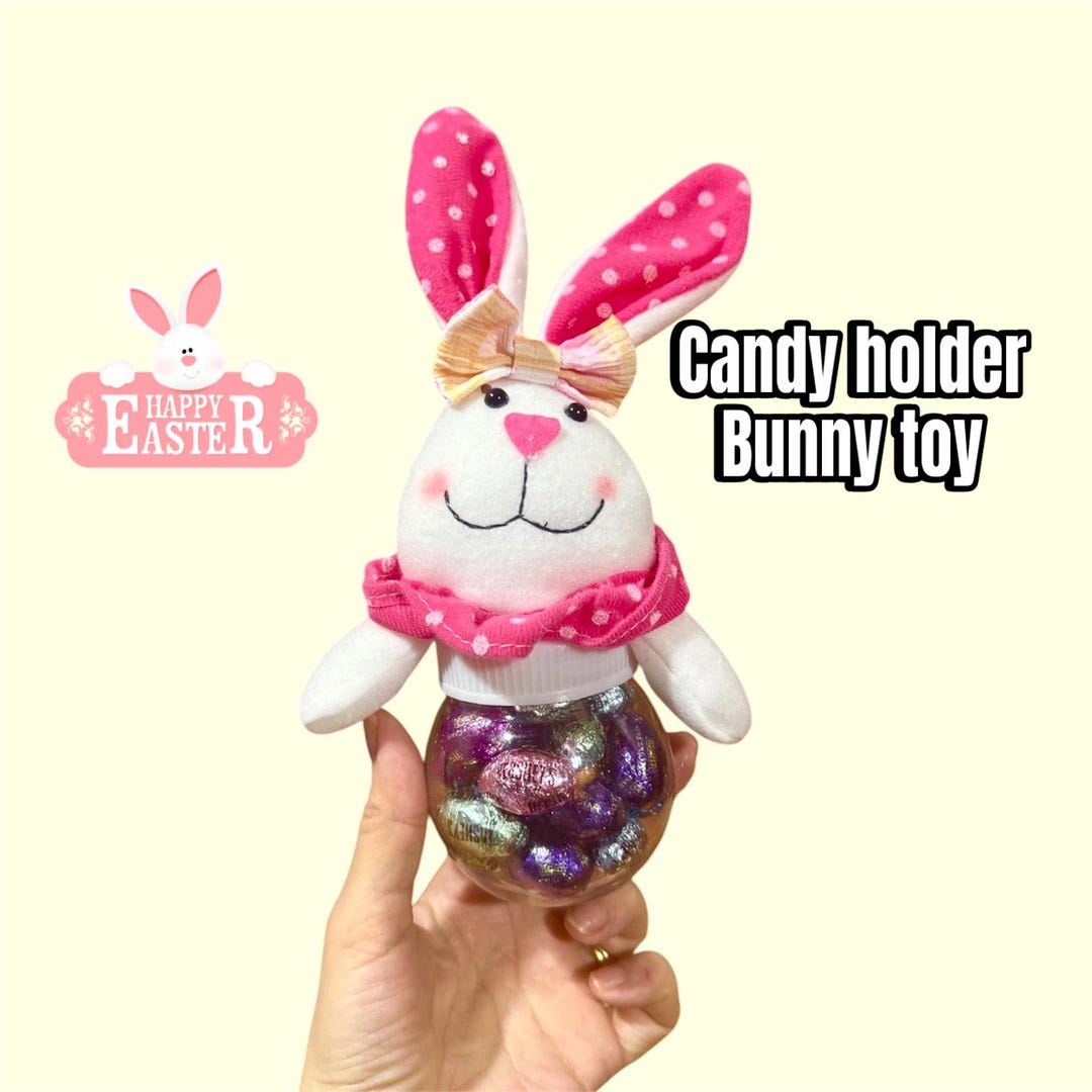 Easter Bunny, Candy Holder, Bunny Candy Toys, Gifts, Easter Gifts ...