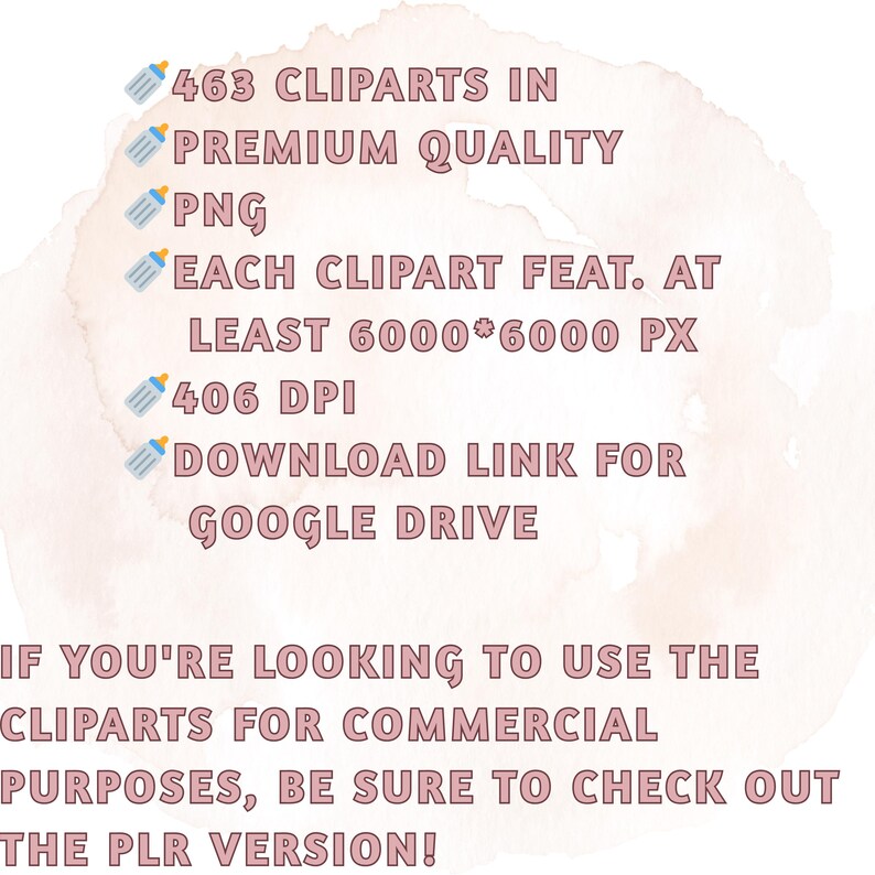 463 Baby Cliparts PNG | Personal Use Only | 6000x6000 Px 406 DPI | High ...