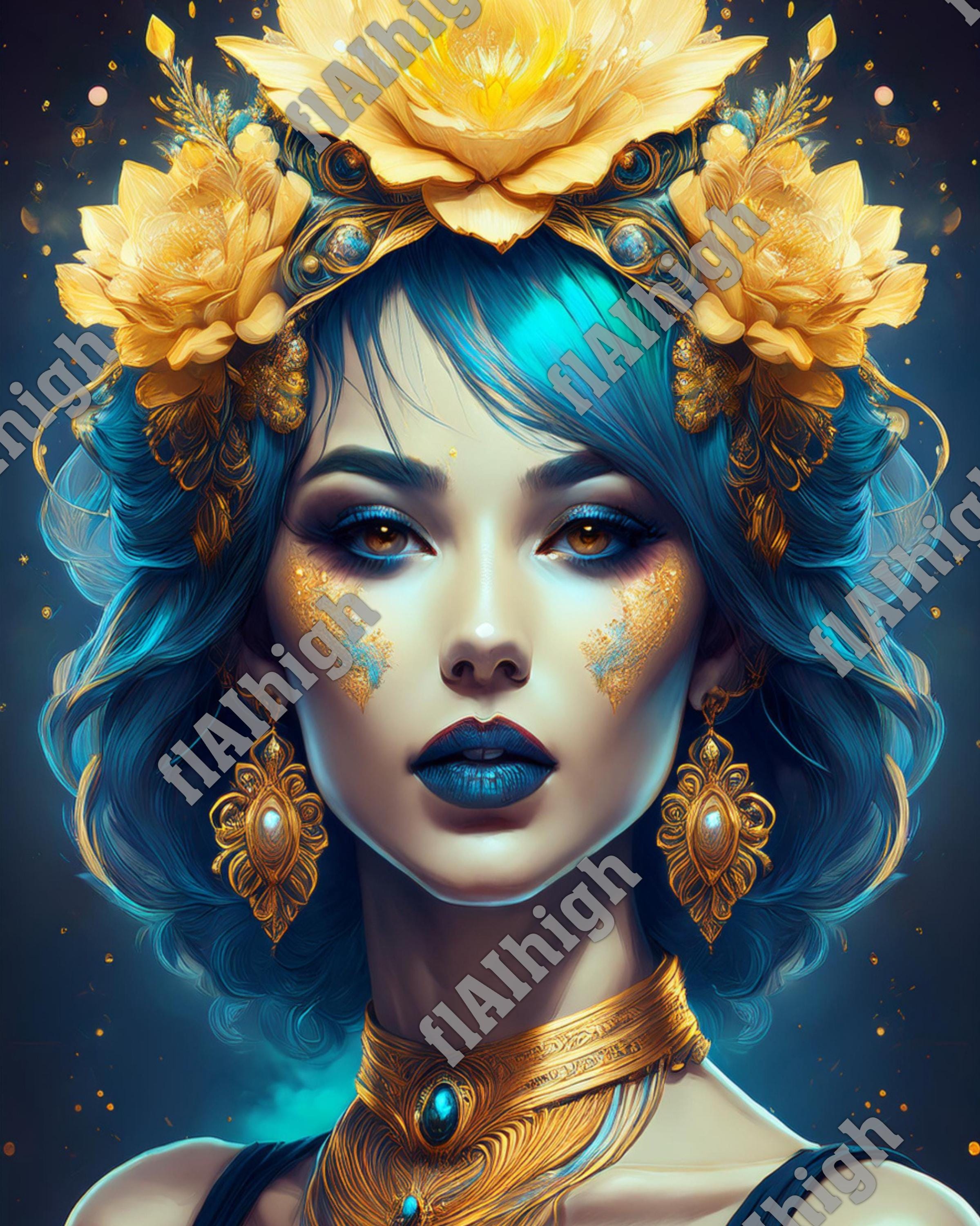 Professionally Edited Stunning Beauties / AI / Digital Print / Printing ...