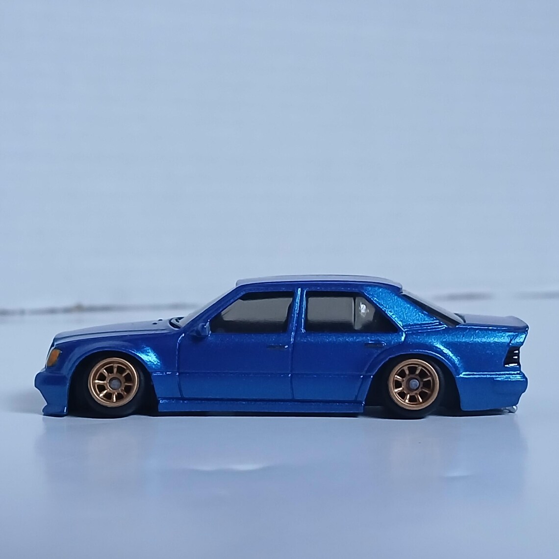 Custom 1/64 Diecast Mercedes Benz 500 E in Blue Made From Hotwheels - Etsy