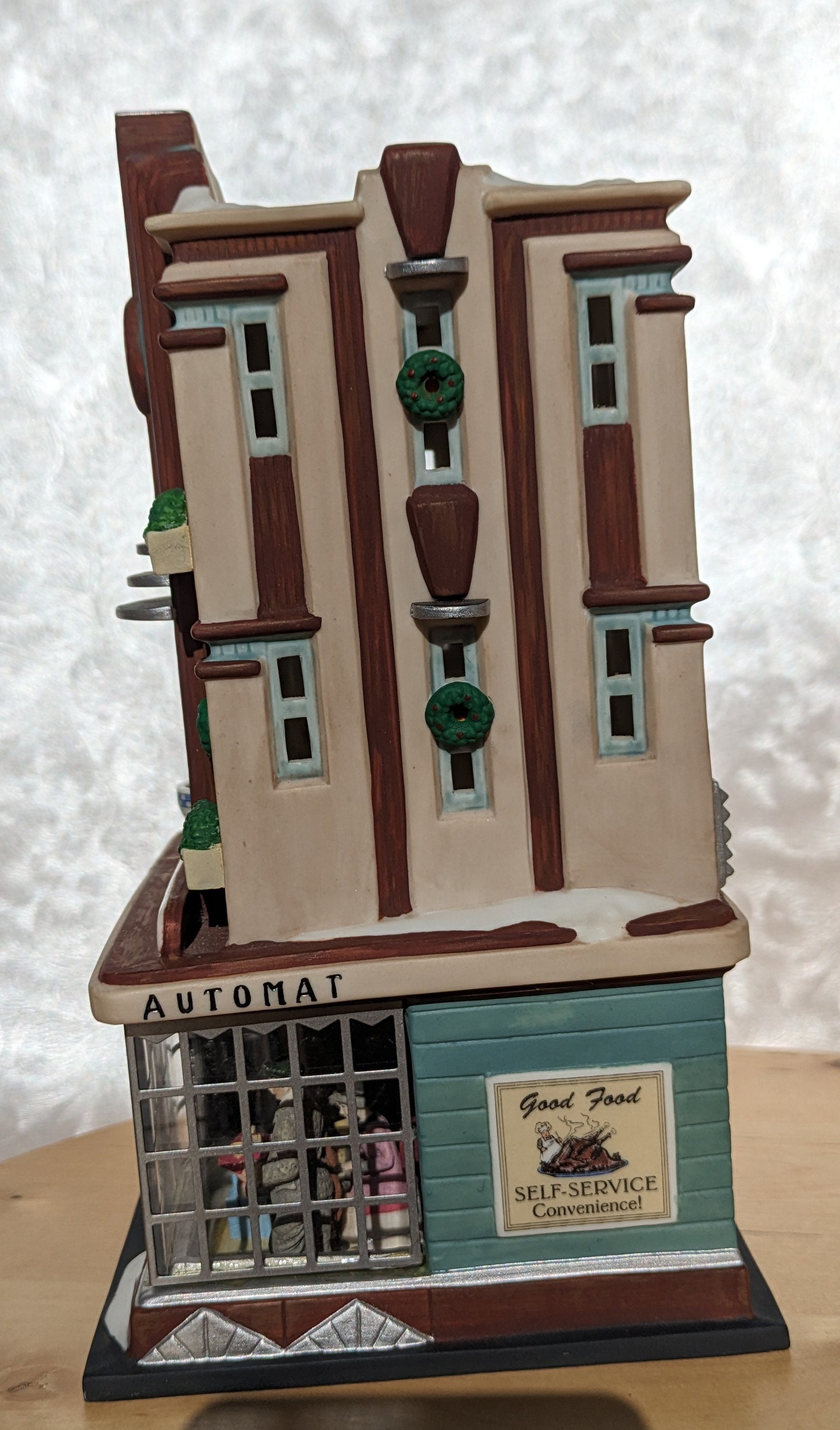 Dept 56 Porcelain Clark Street Automat-christmas in the City ...
