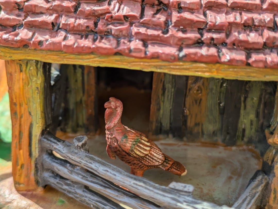 Dept 56 Autumn/farm/harvest Shed/turkey Pen-it's Almost Thanksgiving ...