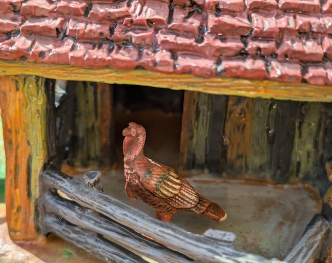 Dept 56 Autumn/farm/harvest Shed/turkey Pen-it's Almost Thanksgiving (4 ...