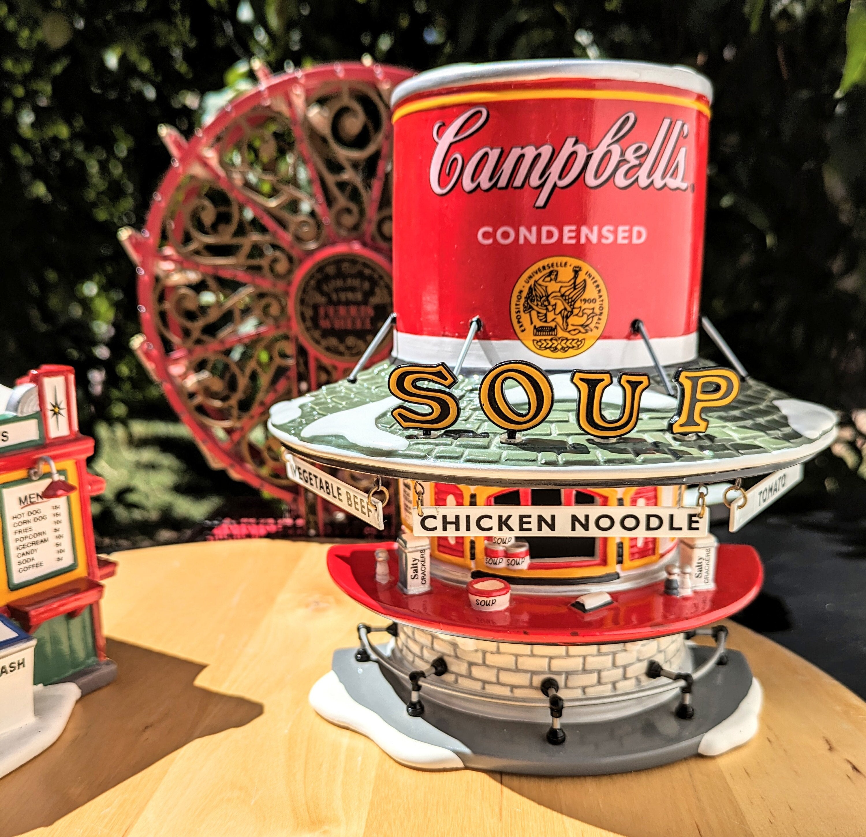 Dept 56 Campbell's Soup Counter Centerpiece Snow Village-christmas ...