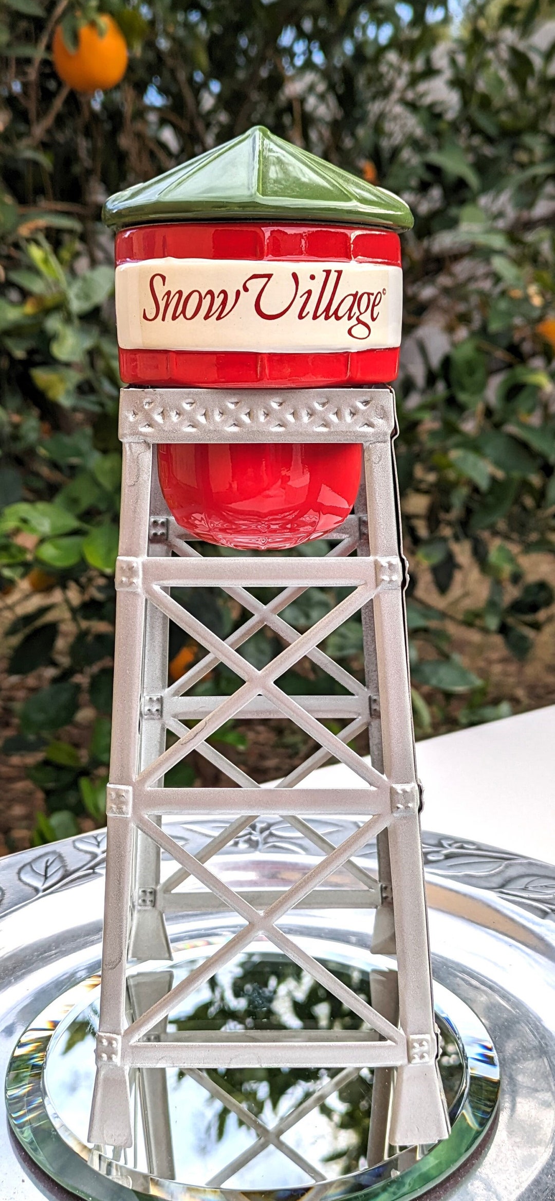 Dept. 56 Vintage Water Tower-train Enthusiast-gift for City Planner ...