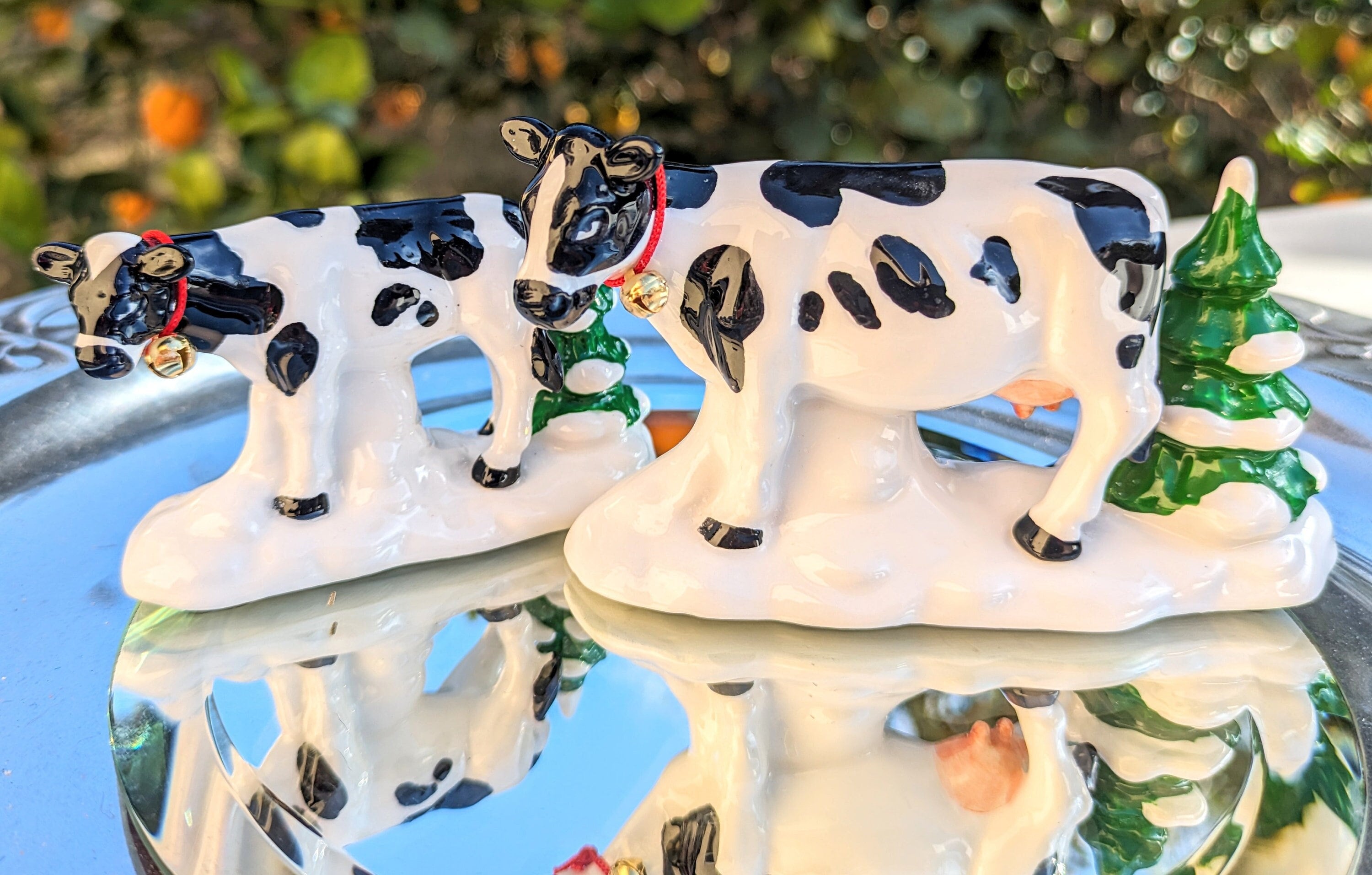 Dept 56 Ceramic Duo Dairy Cow and Calf/holstein Friesian Breed-farm ...