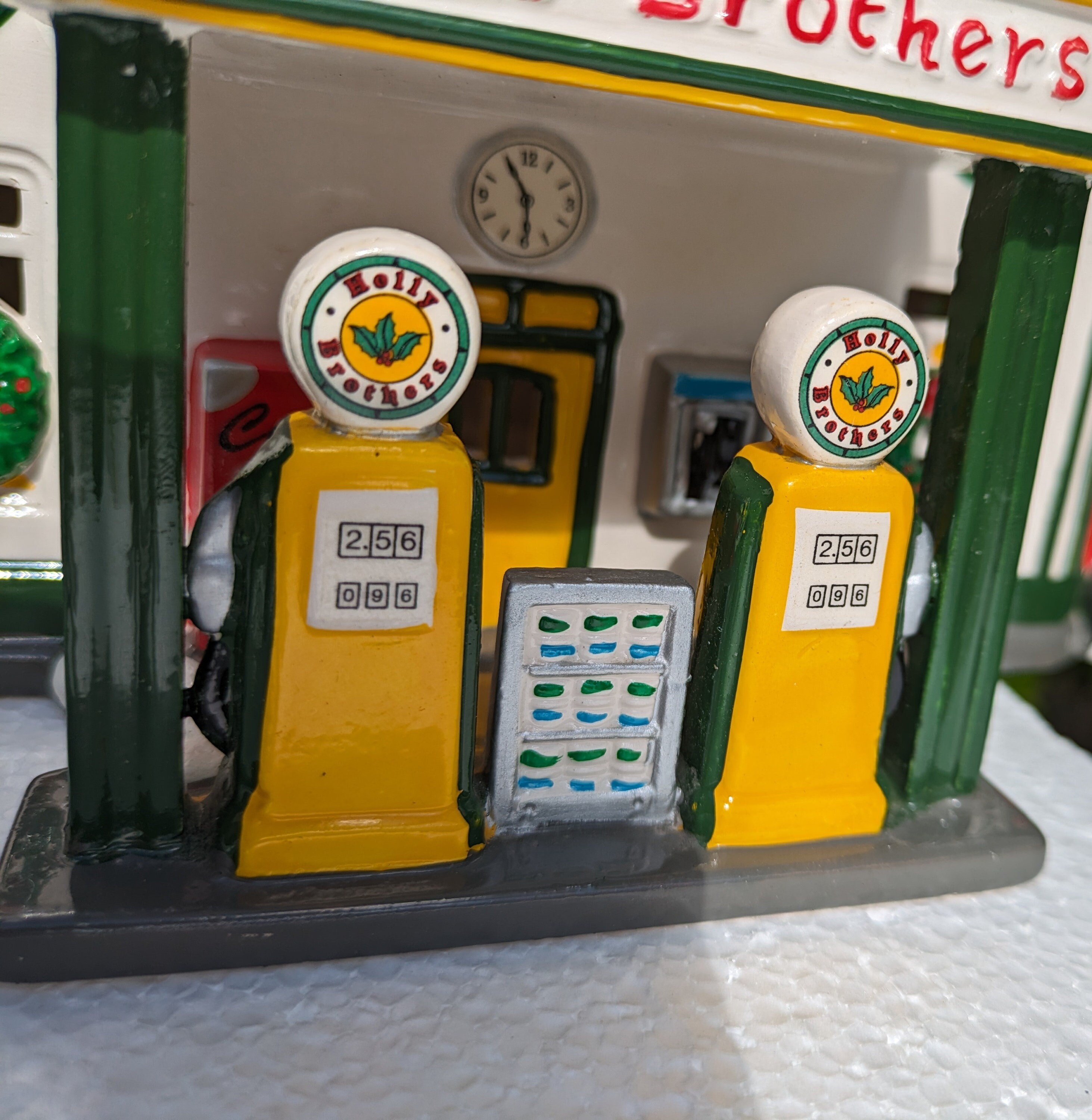 Dept 56 Centerpiece Holly Brothers Garage Snow Village-1950s-gift for ...