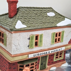 Dept. 56 Bundle Christmas Carol Series-the Flat of Ebenezer Scrooge ...