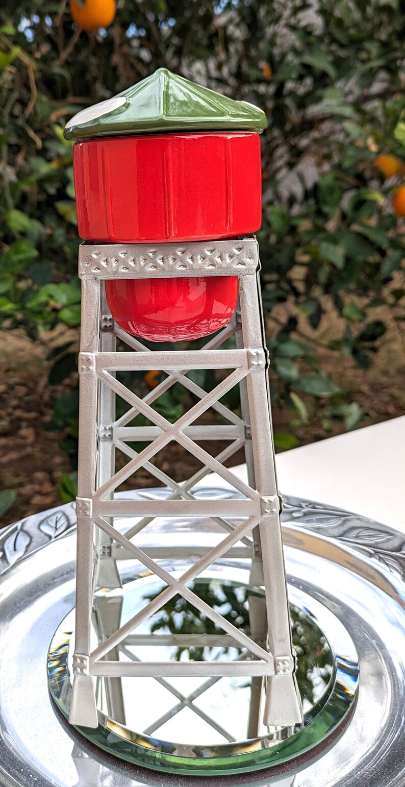 Dept. 56 Vintage Water Tower-train Enthusiast-gift for City Planner ...