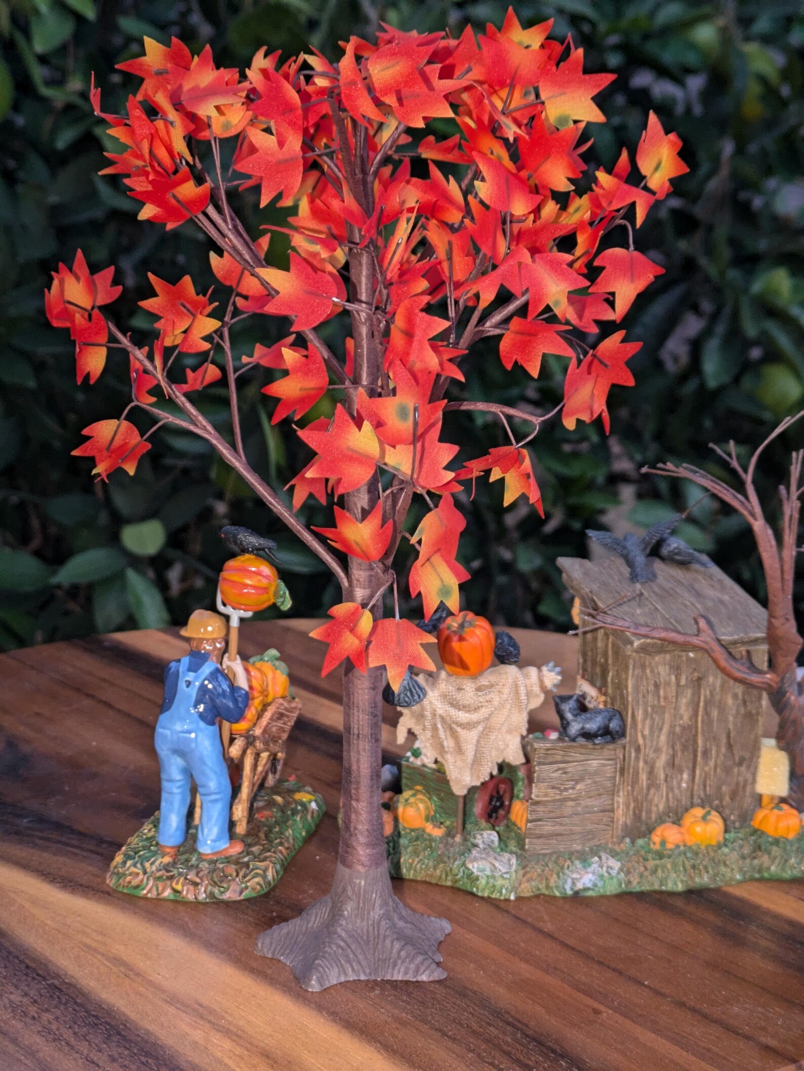 Dept 56 Halloween Pumpkin Stand Bundle-autumn Centerpiece-with Haunted ...