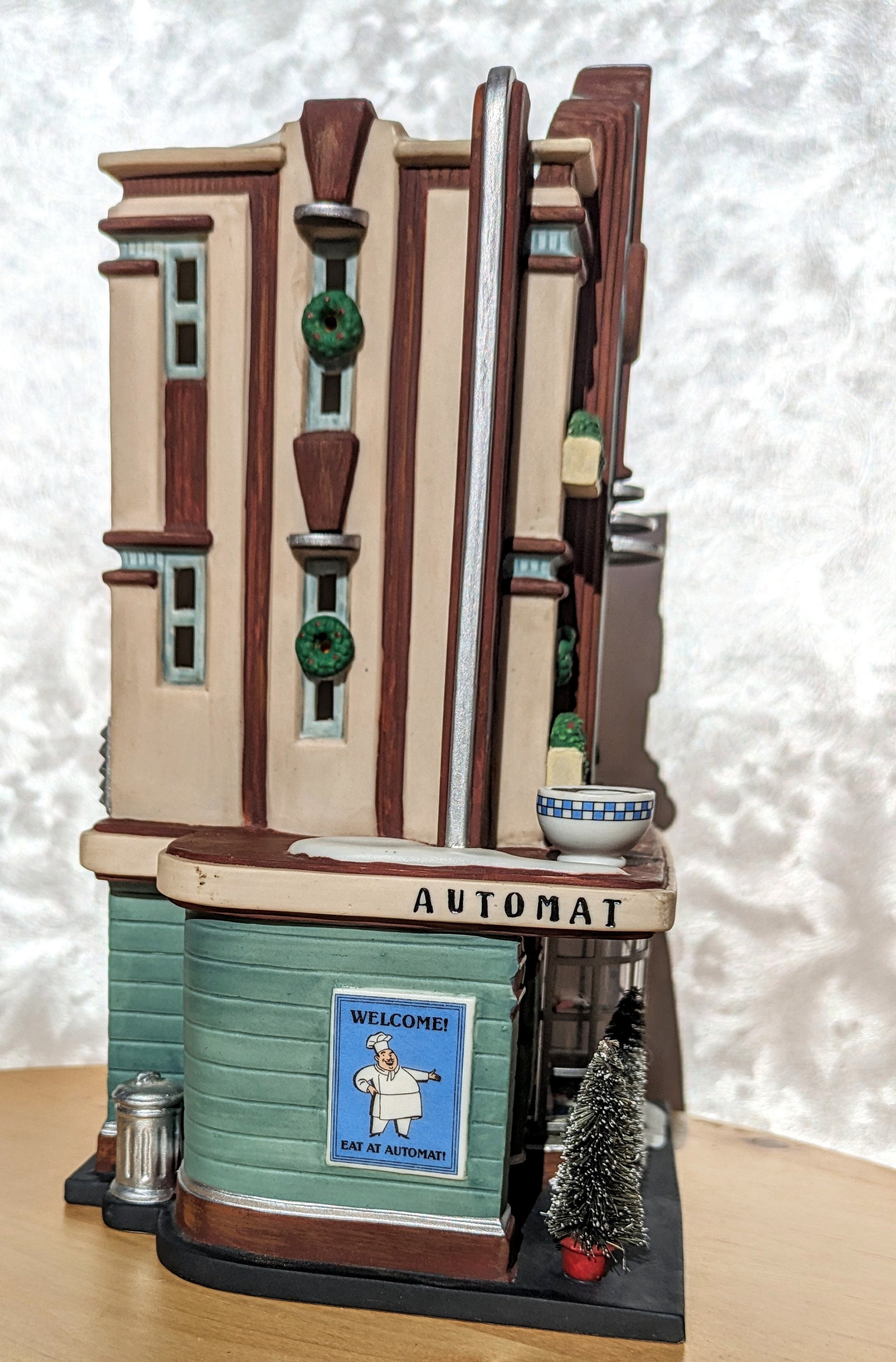 Dept 56 Porcelain Clark Street Automat-christmas in the City ...