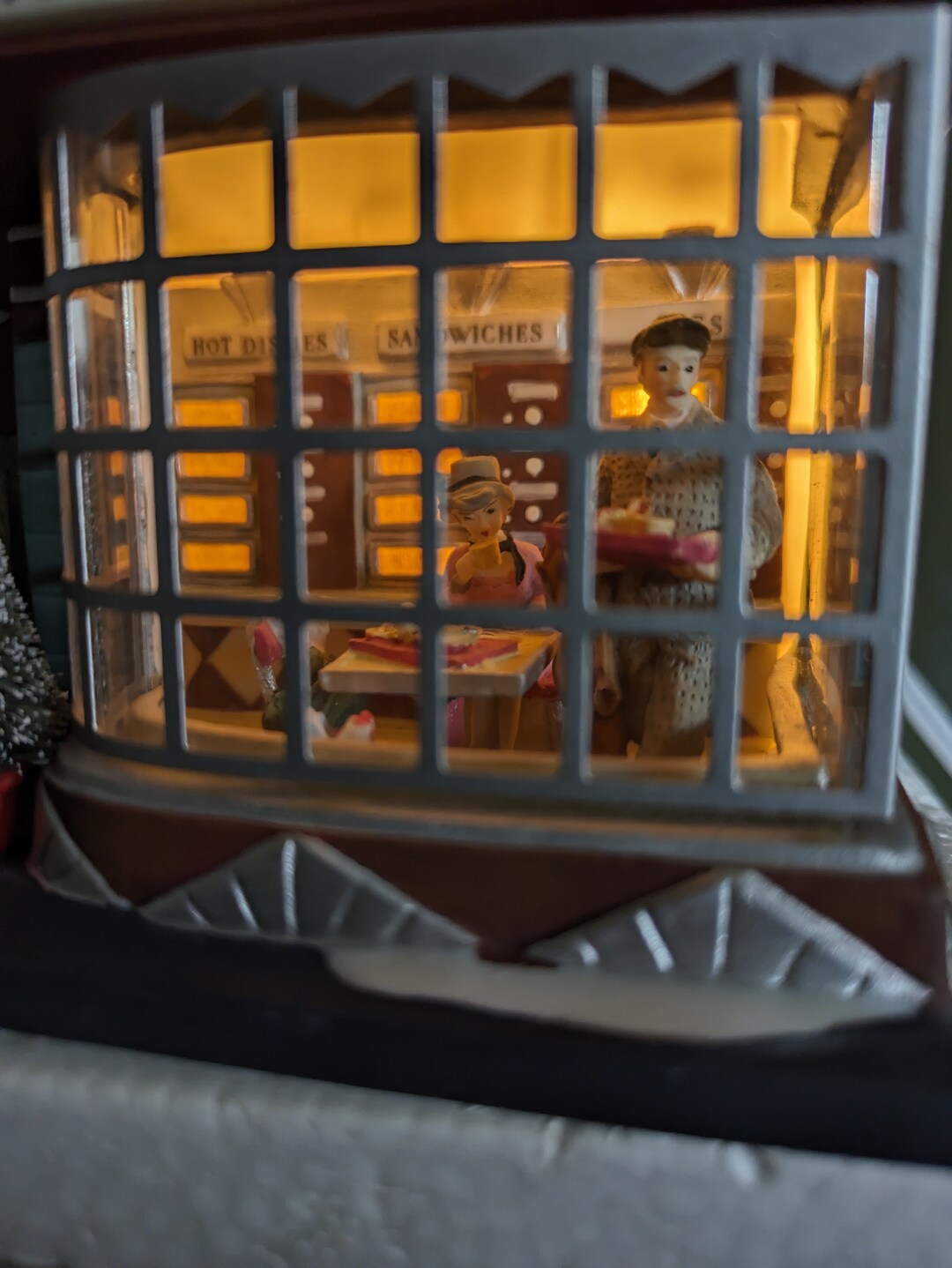 Dept 56 Porcelain Clark Street Automat-christmas in the City ...