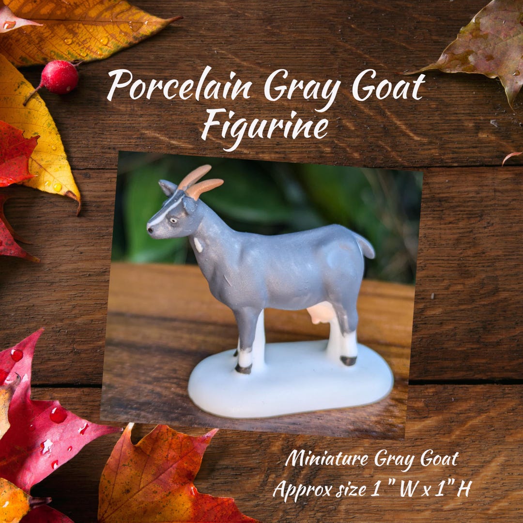 Dept 56 Farm Animal Goat Single Replacement Porcelain Figurine ...