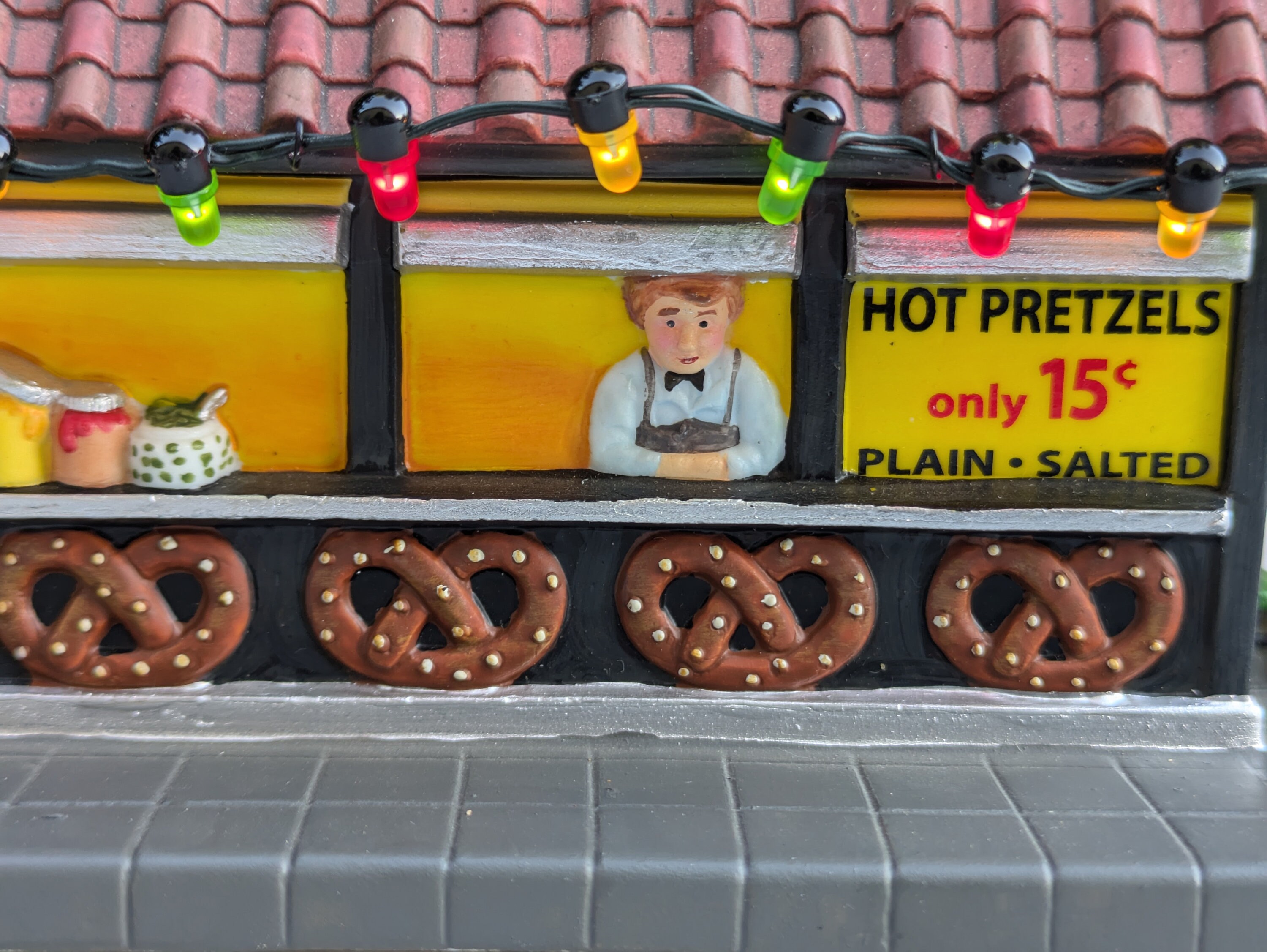 Dept 56 Hot Pretzels Stand-christmas in the City-59415-baker Gift ...