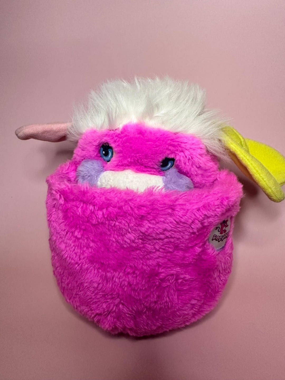 Popples Prize, Fuchsia Pink Plush 11” - Origineel Mattel 1986 Jaren 80 ...