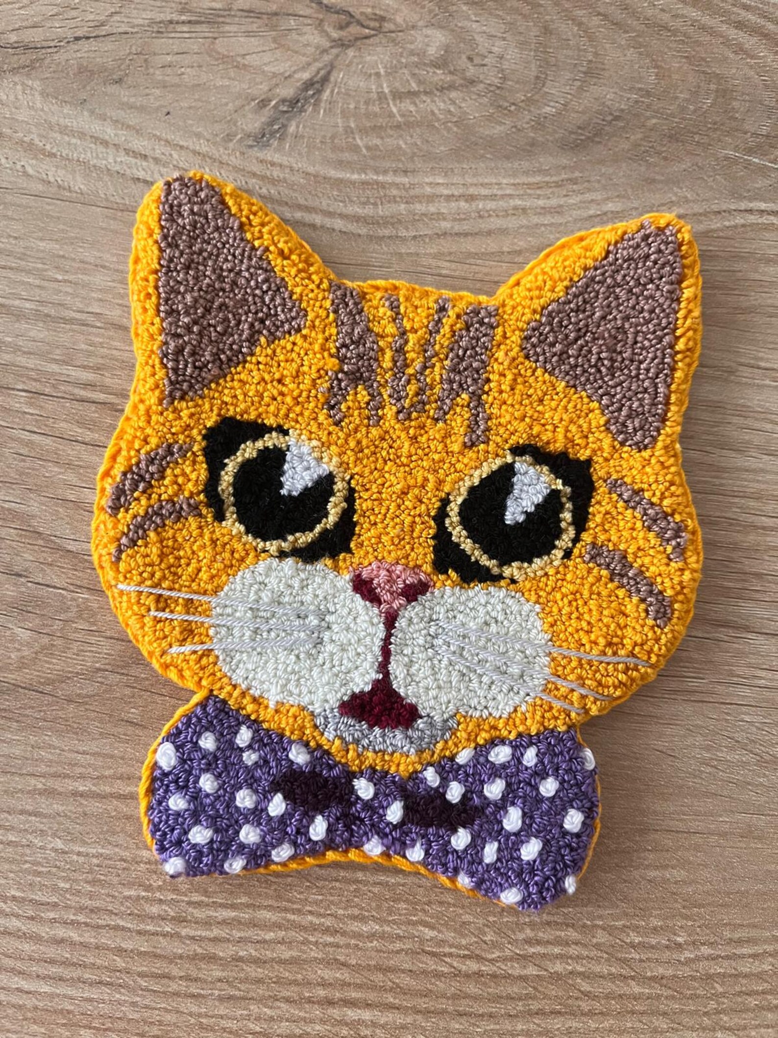 Punch Embroidery, Punch Yarn, Punch Needle Kit, Punch Needle Coaster ...