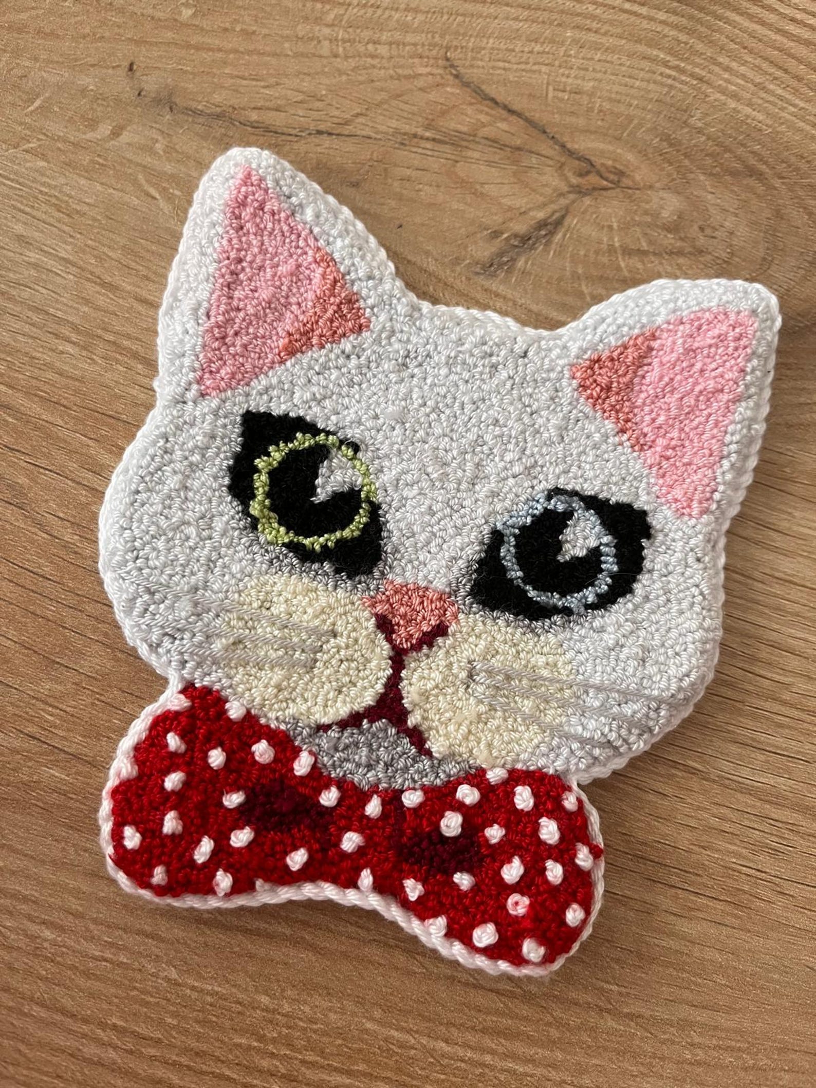 Punch Embroidery, Punch Yarn, Punch Needle Kit, Punch Needle Coaster ...