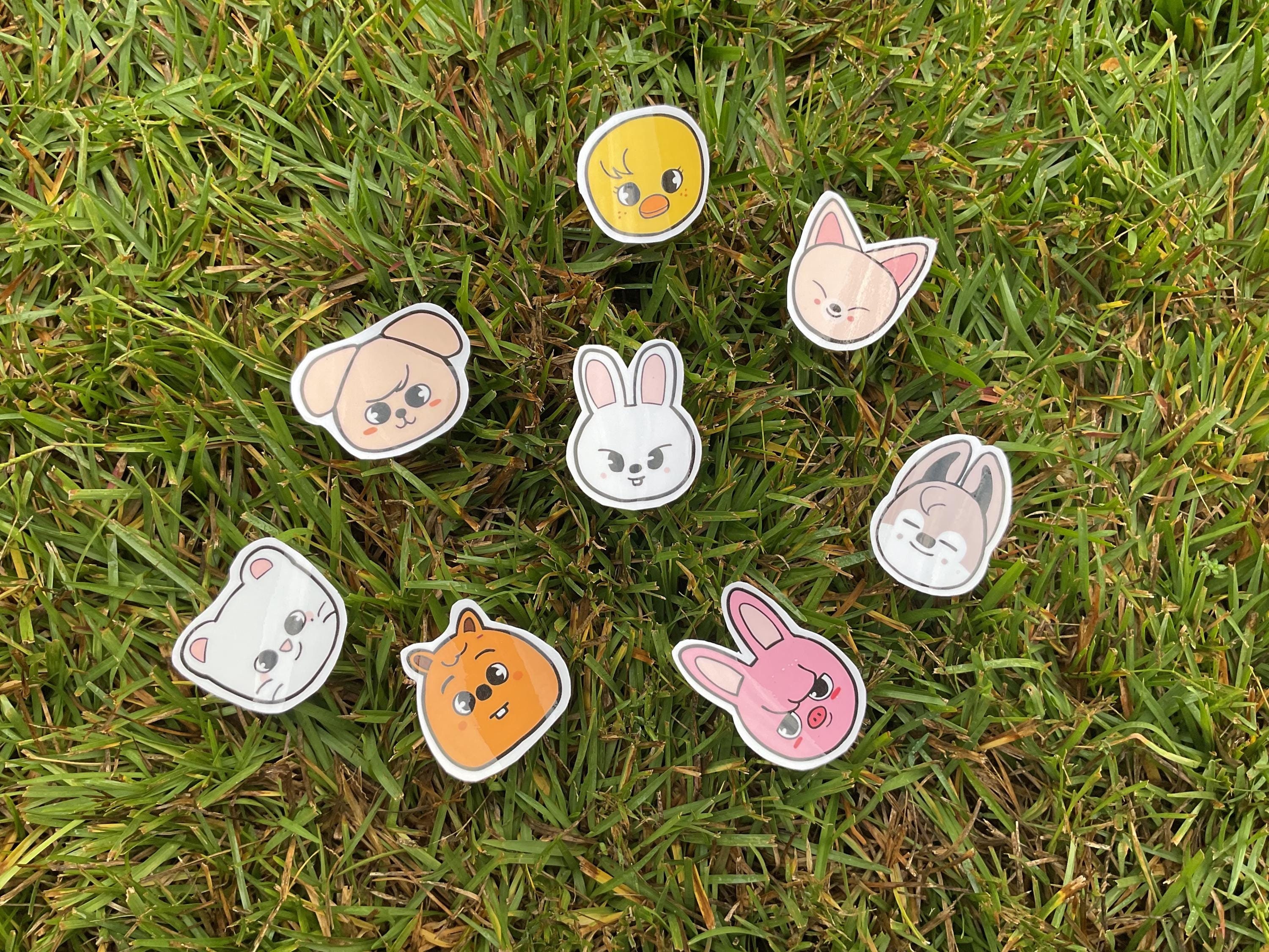 SKZOO Stray Kids Stickers Changbin, Hyunjin, Felix, Bang Chan, Lee Know ...