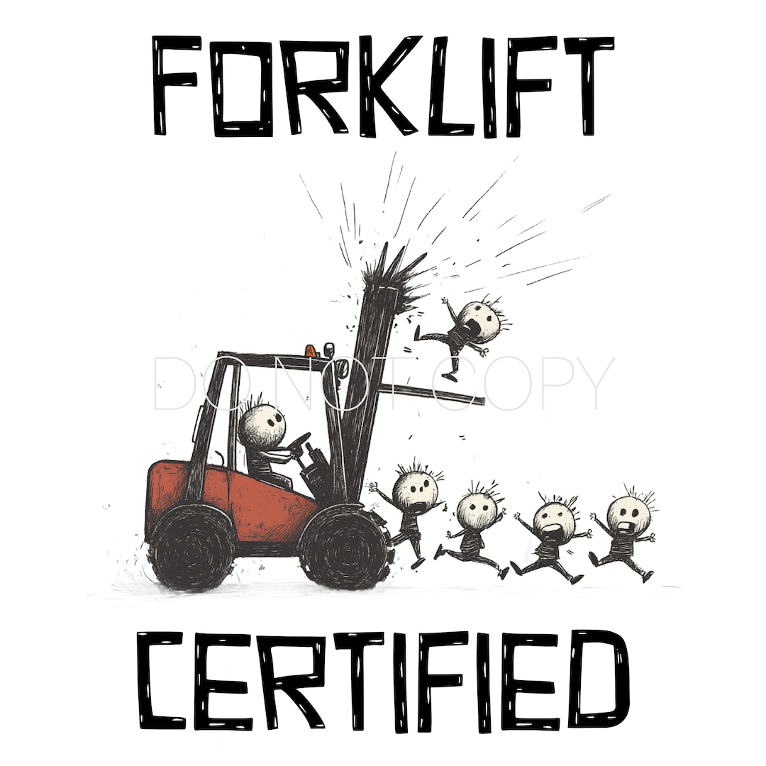 Forklift Certified PNG Digital Download File - Etsy