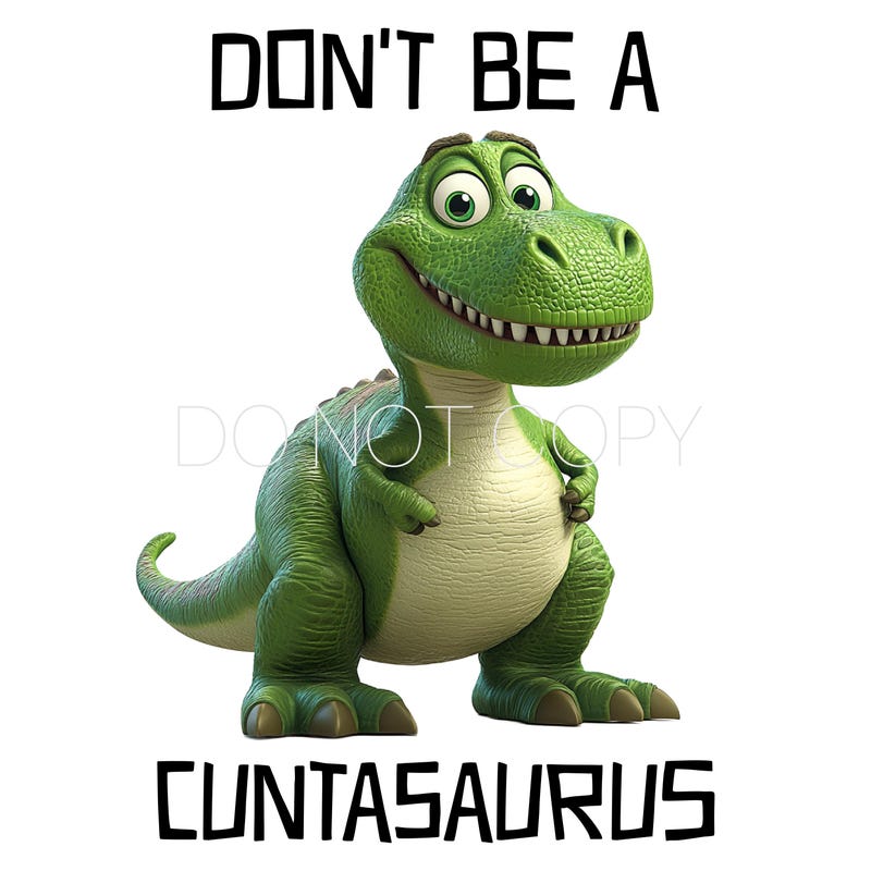 Cuntasaurus Rex - Etsy